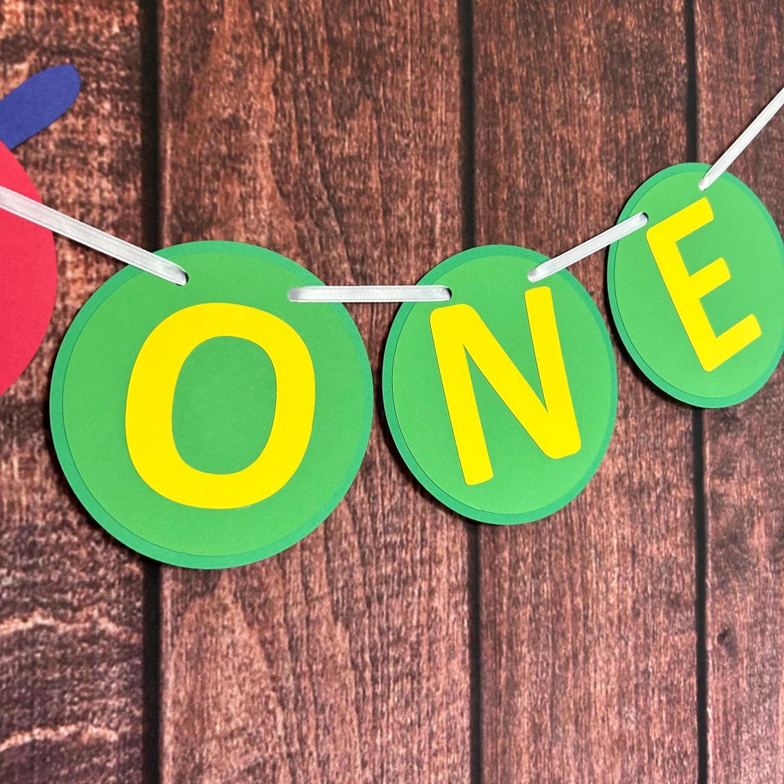 Very Hungry Caterpillar Banner, Very Hungry Caterpillar First Birthday ...