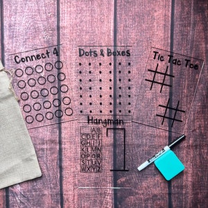 Game Boards, Acrylic Game Boards, Dry Erase Game Boards, Kids Games ...