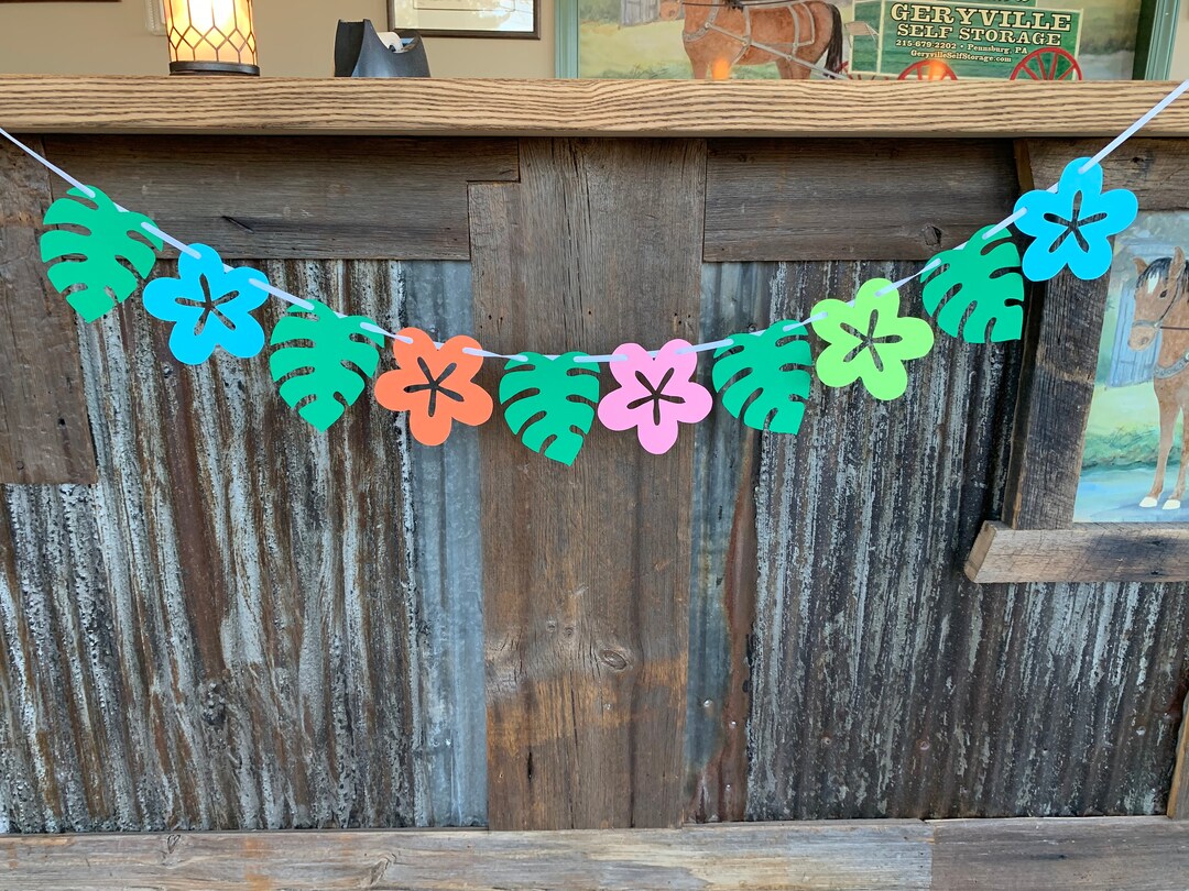 Luau Banner, Luau Birthday Banner, Luau Party, Hawaiian Party, Luau ...