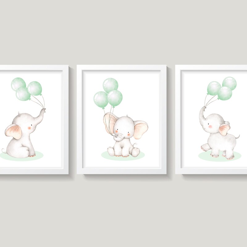 Mint Nursery Decor - Etsy