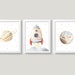 Outer Space Boy's Room Decor, Space Rockets Planets Stars, Neutral ...