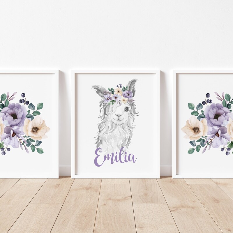 Llama Nursery Decor - Etsy