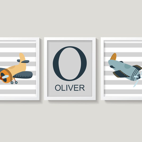 Aviation Name Art - Etsy