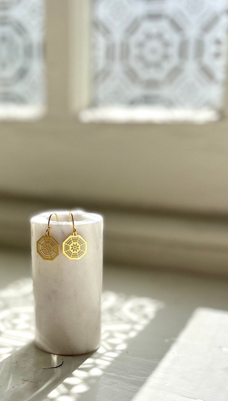 First Baptist Church Charleston Window Earrings - Etsy