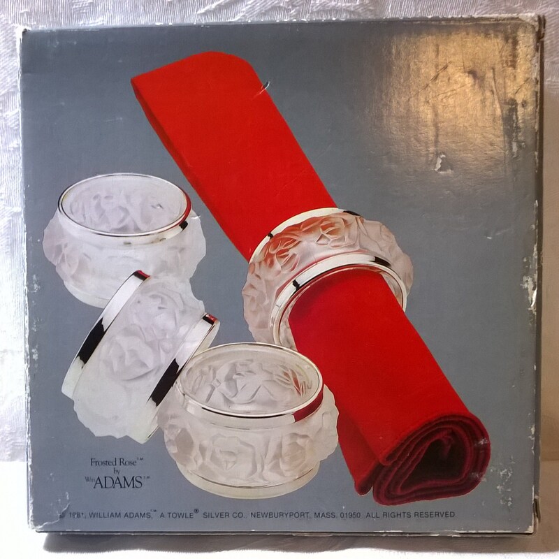 Crystal Napkin Rings - Etsy