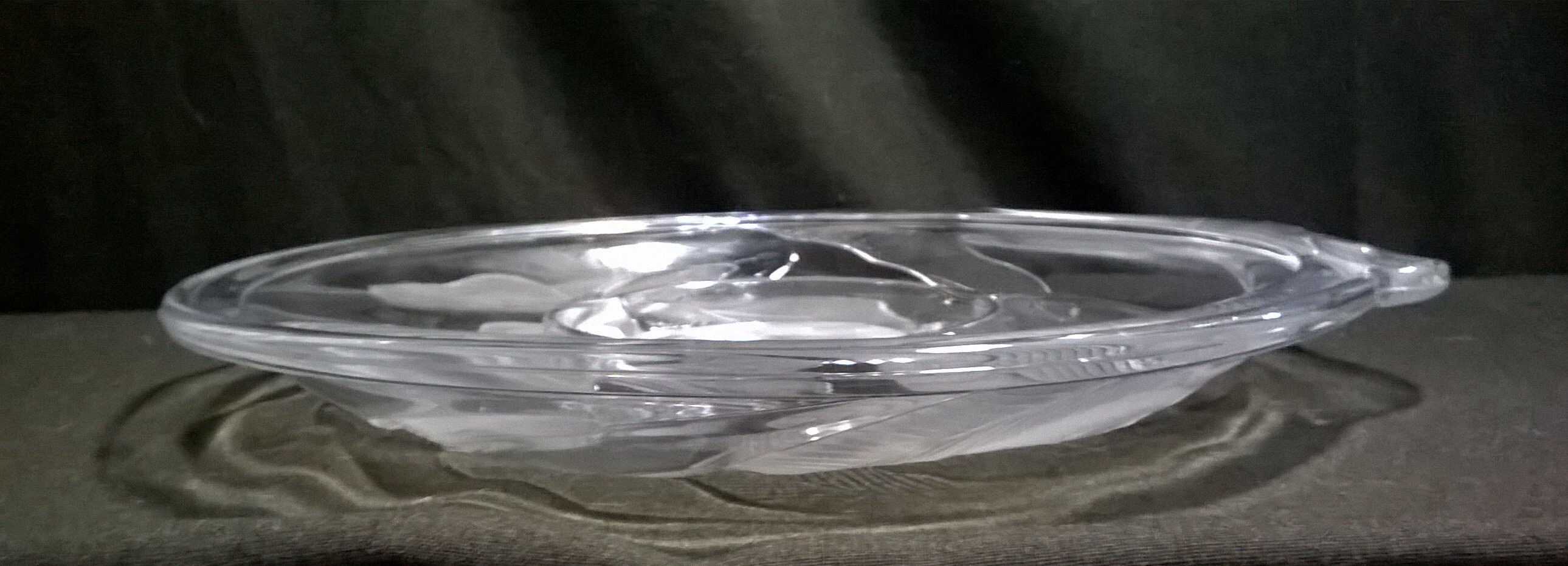 Crystal Clear Studios Calla Lily Divided Serving Platter - Etsy UK