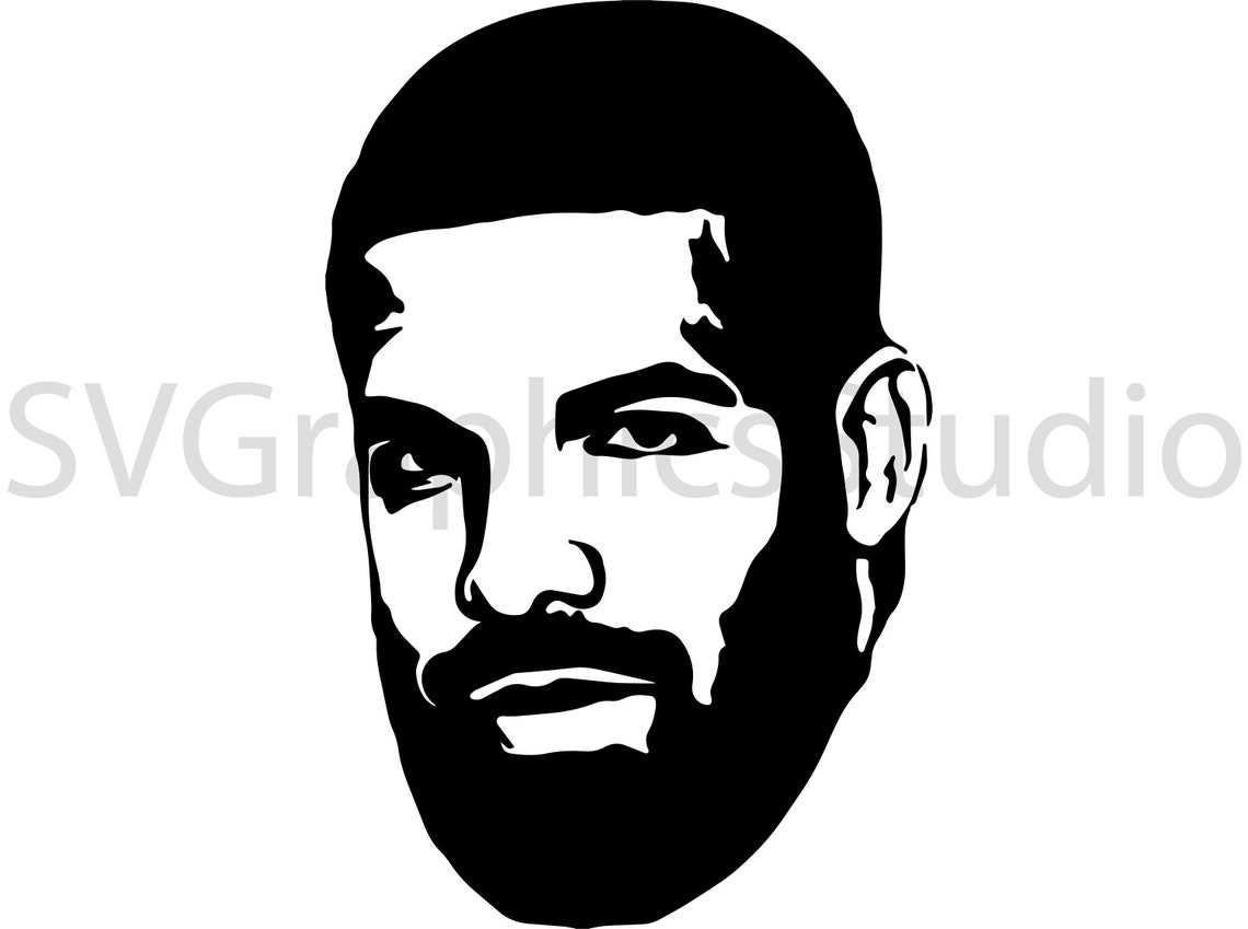 Drake SVG file Drake clipart SVG file Cricut cut files | Etsy