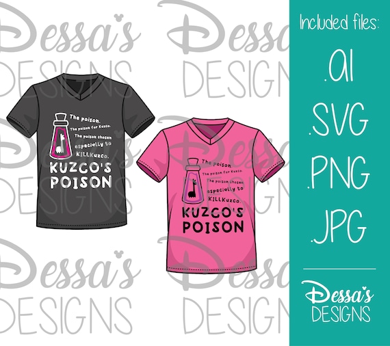 Kuzco's Poison Vector Design | Etsy