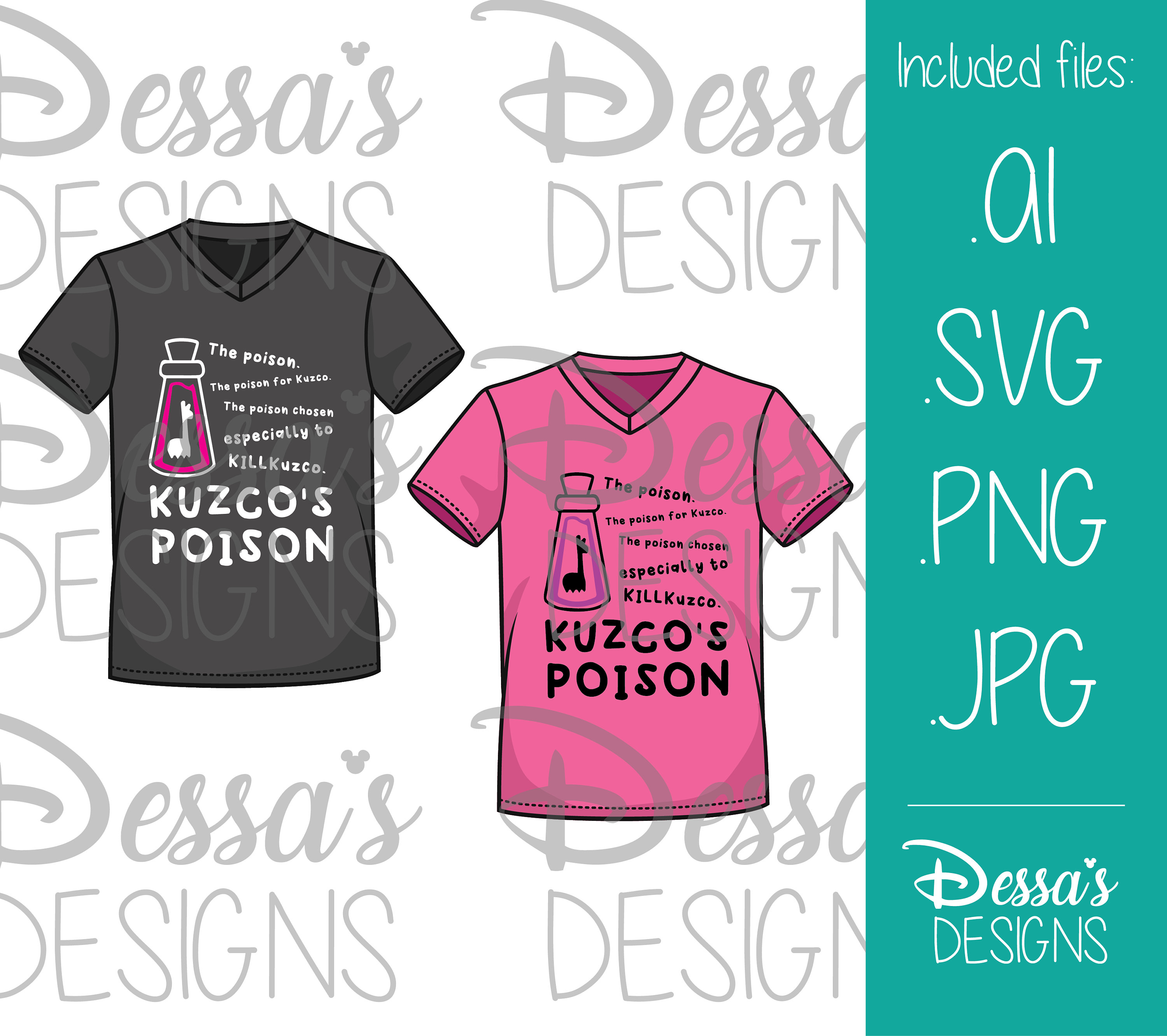Kuzco's Poison - Vector Design - Etsy