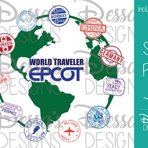 Passport World Traveler - Vector and Sublimation Design - Etsy