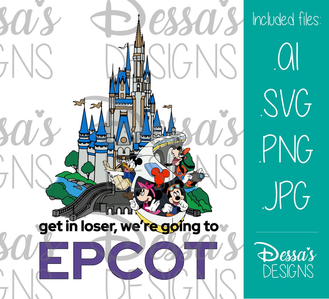 We're Going to Epcot - Vector and Sublimation Design - Etsy