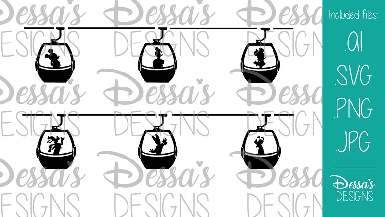 Skyliner - Vector Design - Etsy