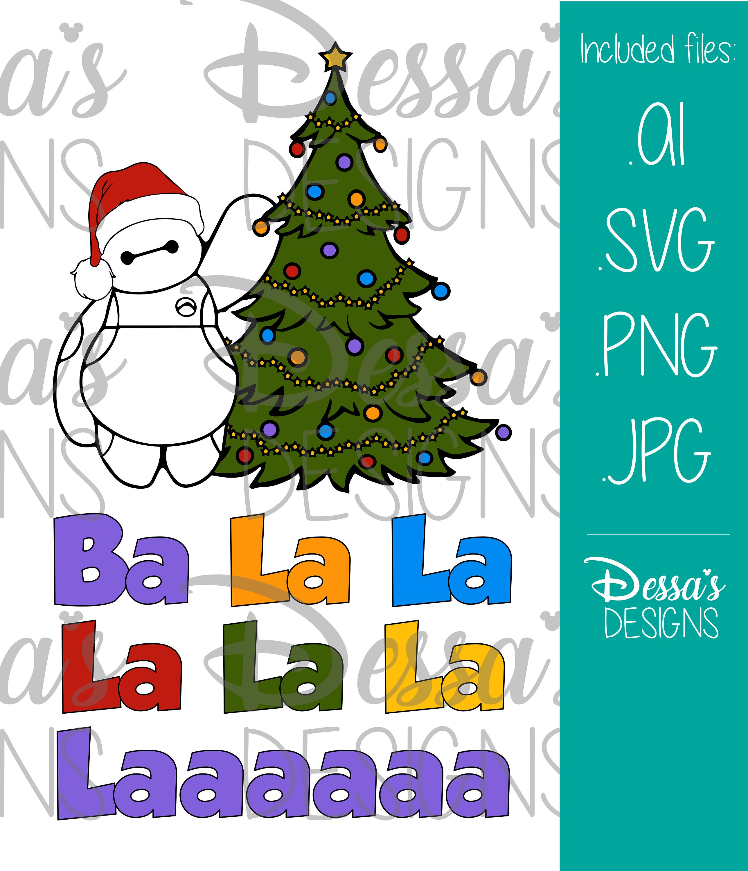 Ba La La La La La Laaaaa - Vector and Sublimation Design - Etsy