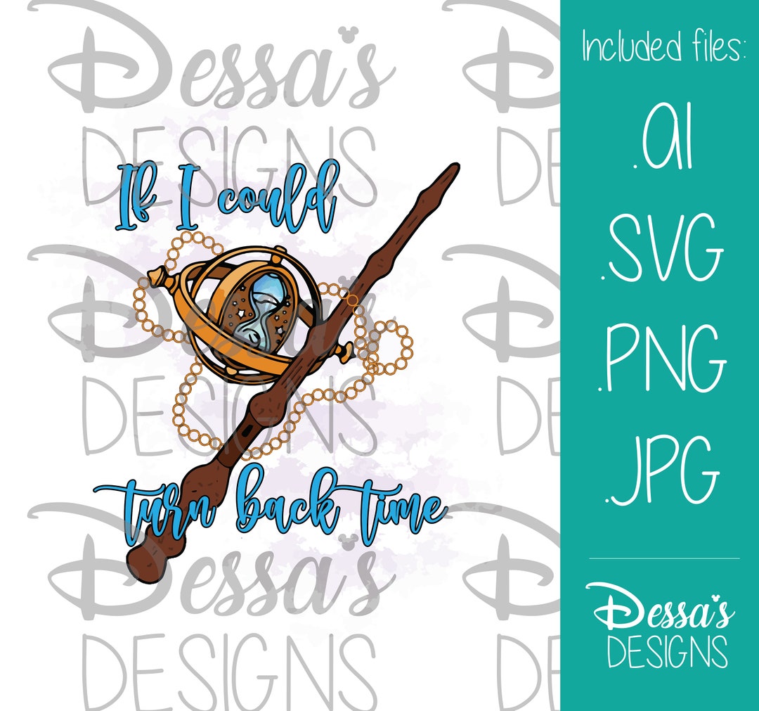 Turn Back Time - Sublimation and Vector Design - Etsy