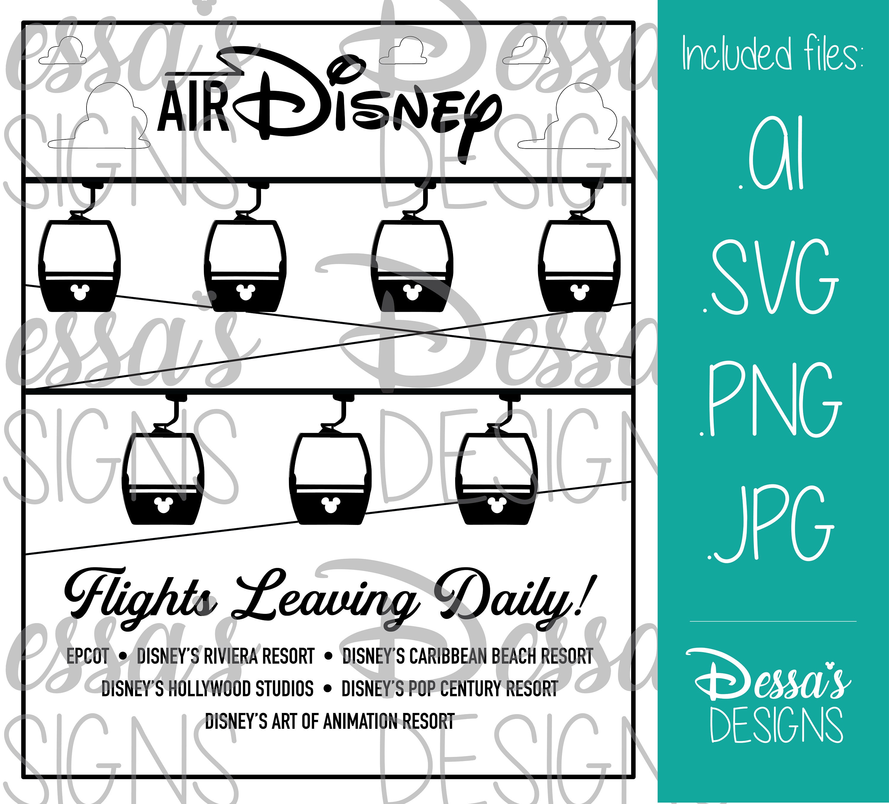Skyliner Airline Design Vector and Sublimation Design - Etsy