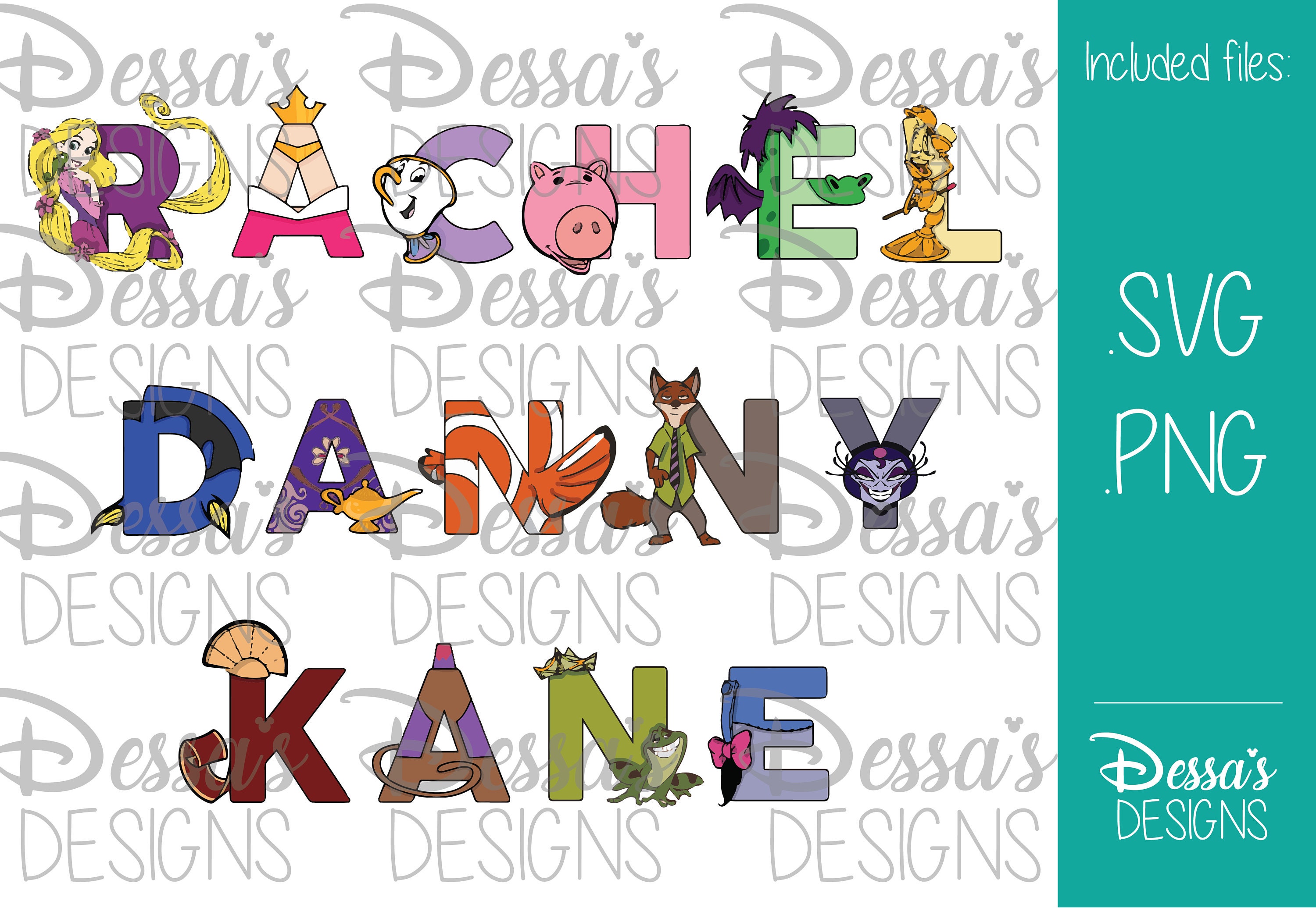 Disney Pixar Alphabet