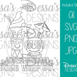 Dole Whip Co. - Vector and Sublimation Design - Etsy
