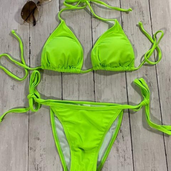 Triangle Bikini - Etsy