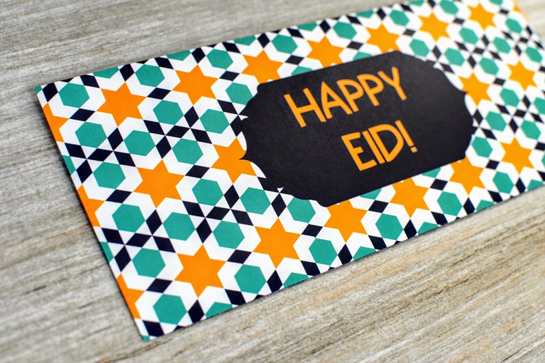 Eid Mubarak/happy Eid Money Envelopes eidee Muslim Gifts | Etsy
