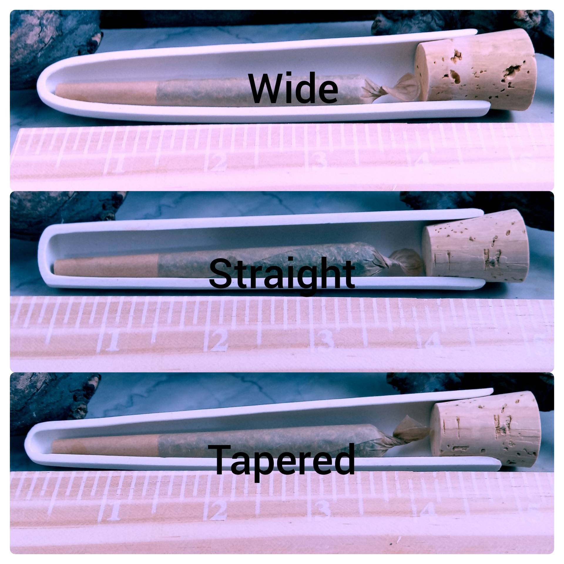 Porcelain Dube Tube With Cork Stopper. | Etsy