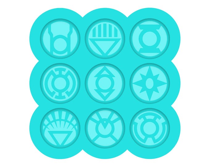 Custom Symbols Silicone Mold - Etsy