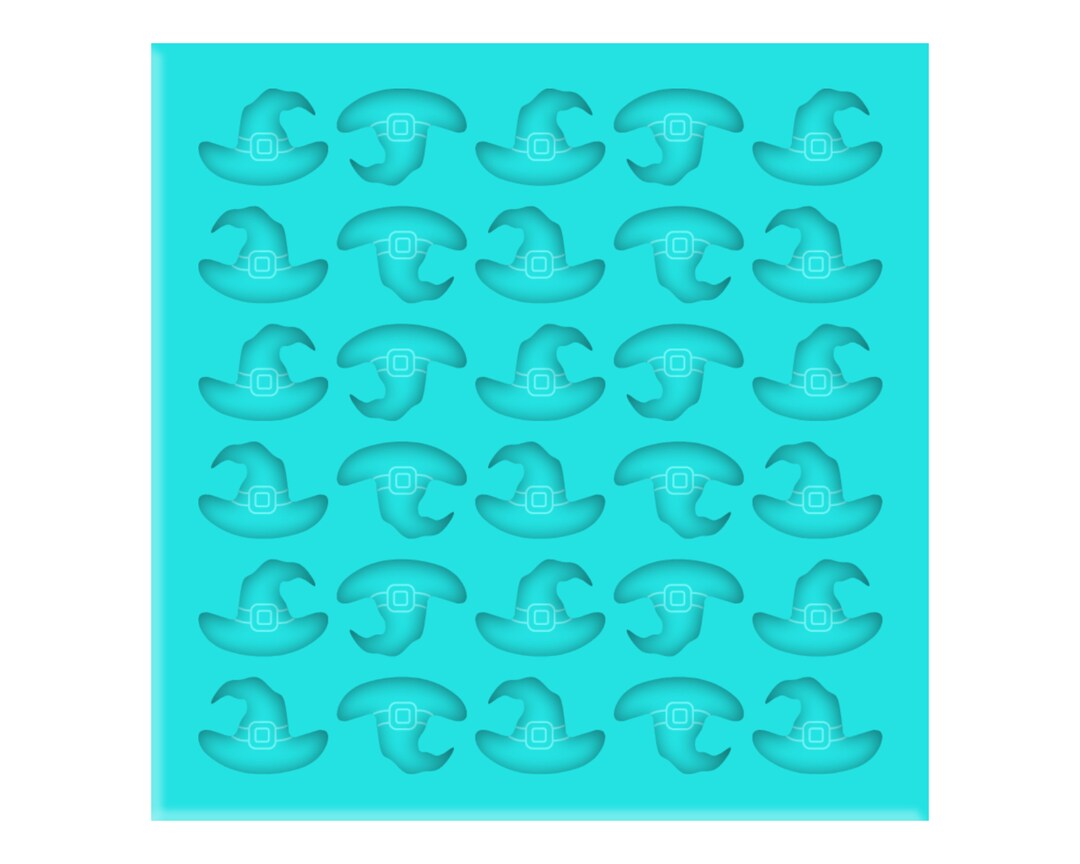 Witch Hat Stud Earring Mold, Wizard Hat Mold, Shaker Bits Mold ...