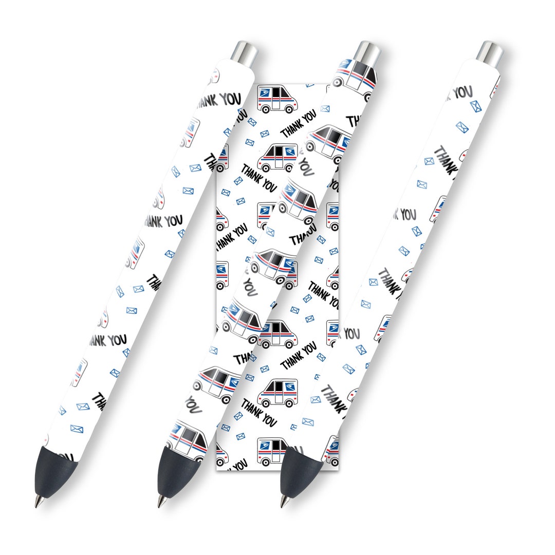 Mail Carrier Pen Wrap, Postal Service Pen Wrap, Delivery Truck Pen Wrap ...