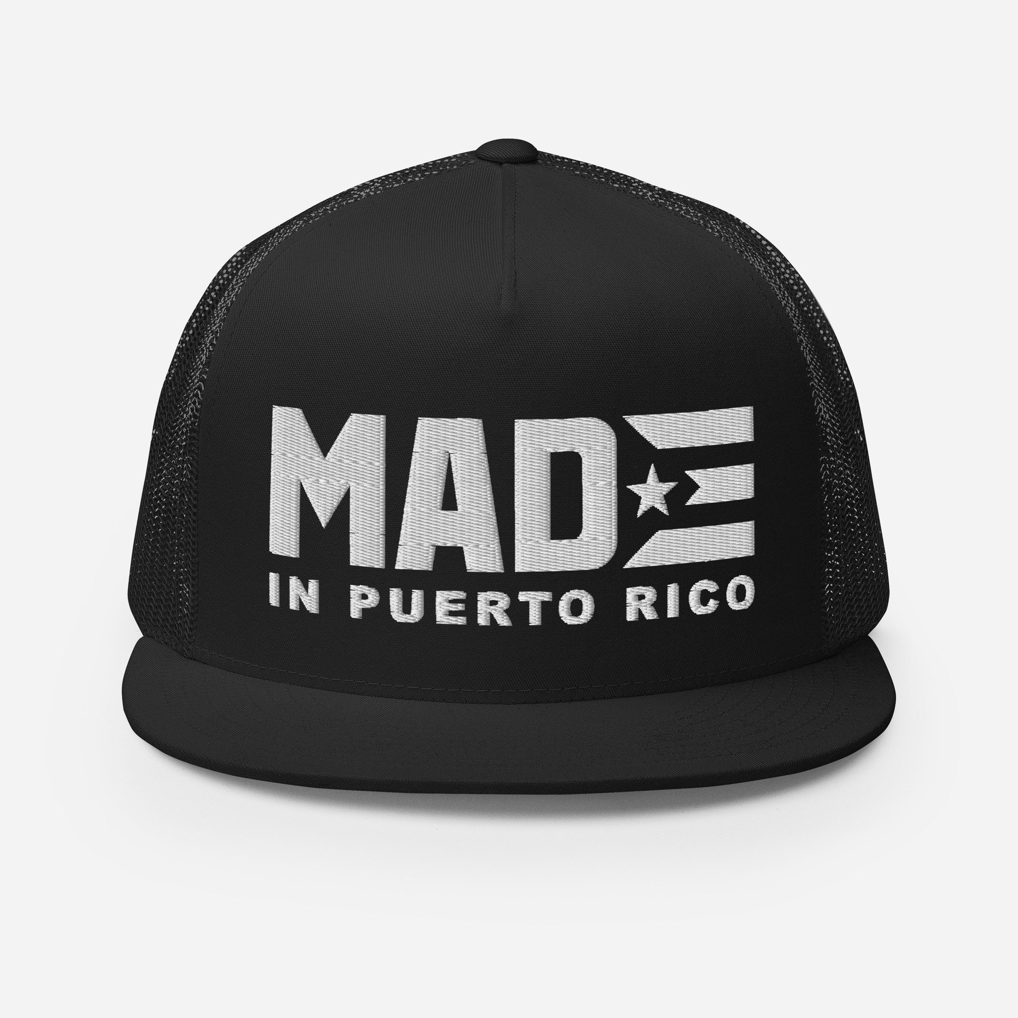 MADE in PR Hat, Puerto Rico Hat, Puerto Rico Flag, Boricua Hat, Trucker ...