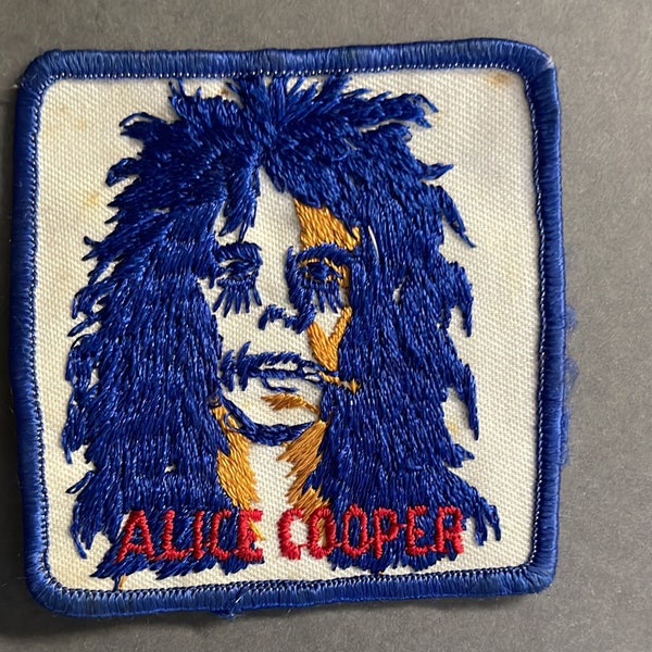 Alice Cooper Patch - Etsy