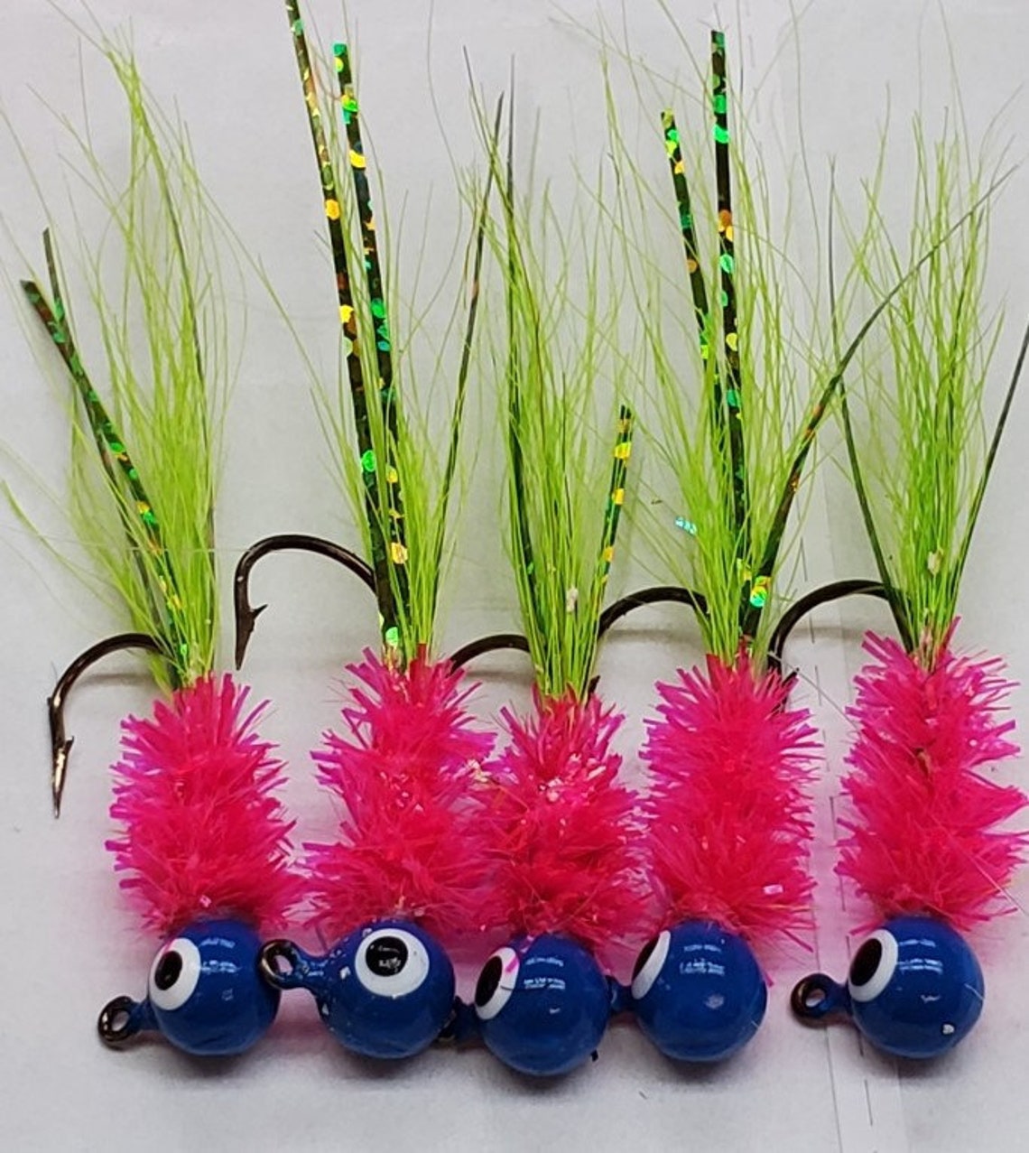 Special Scented Hand Tied Jigs for Crappie Walleye,or Panfish No ...