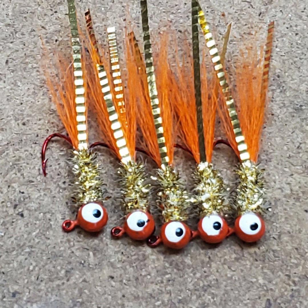 Special Scented Hand Tied Jigs for Crappie Walleye, or Panfish No ...