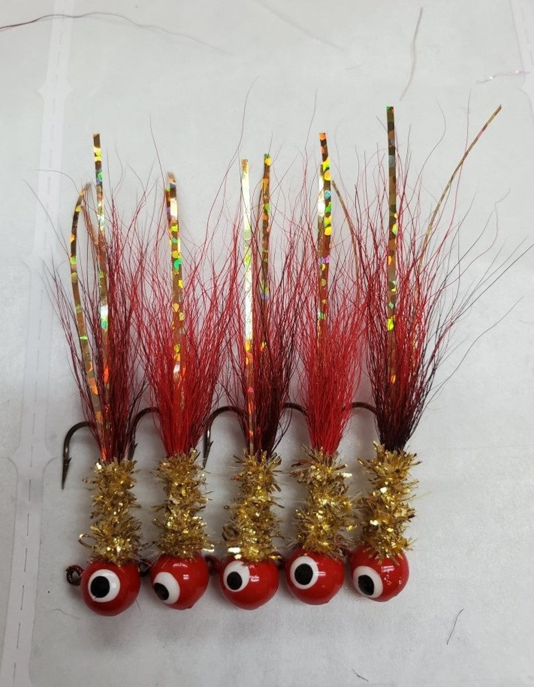 Special Scented Handtied Jigs for Crappie, Walleye, or Pan Fish No ...