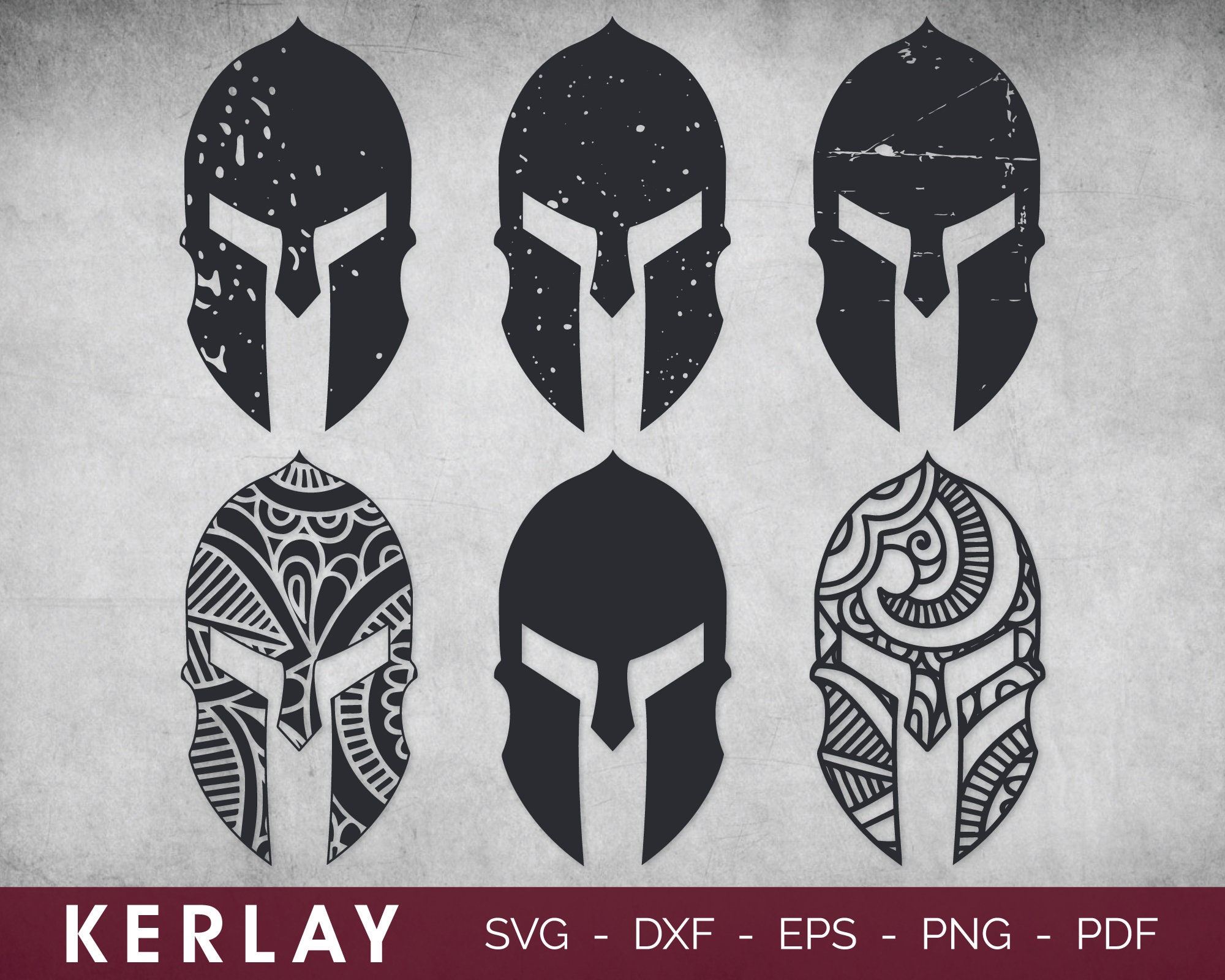 Spartan Helmet SVG instant download commercial use | Etsy