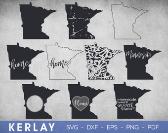 Minnesota Home SVG Minnesota Logo Svg Minnesota SVG - Etsy