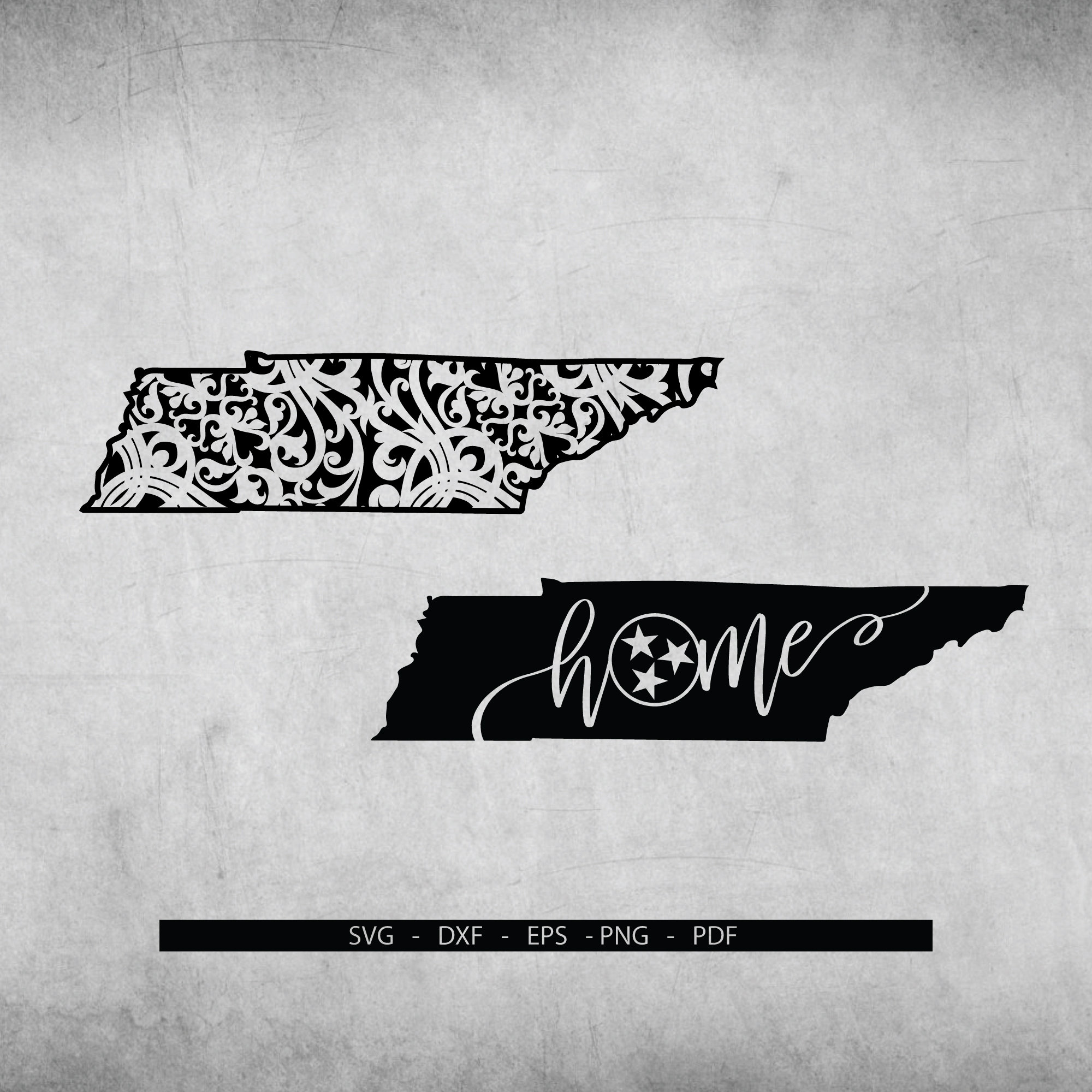 Tennessee State SVG Bundle Tennessee SVG Bundle Distressed | Etsy