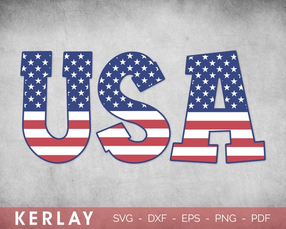 USA SVG Instant Download Commercial Use Printable Vector - Etsy