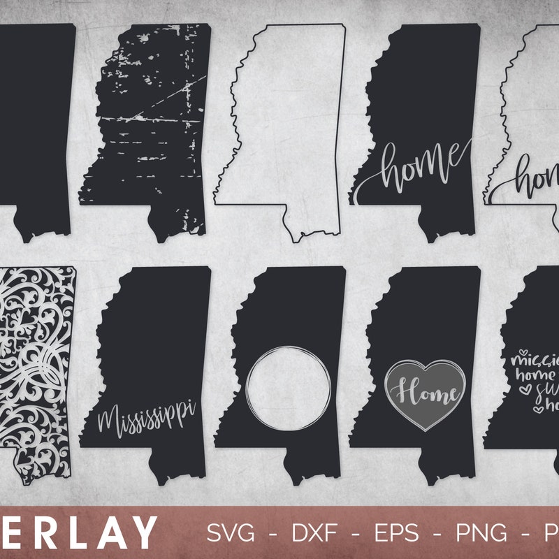 Mississippi State Svg - Etsy