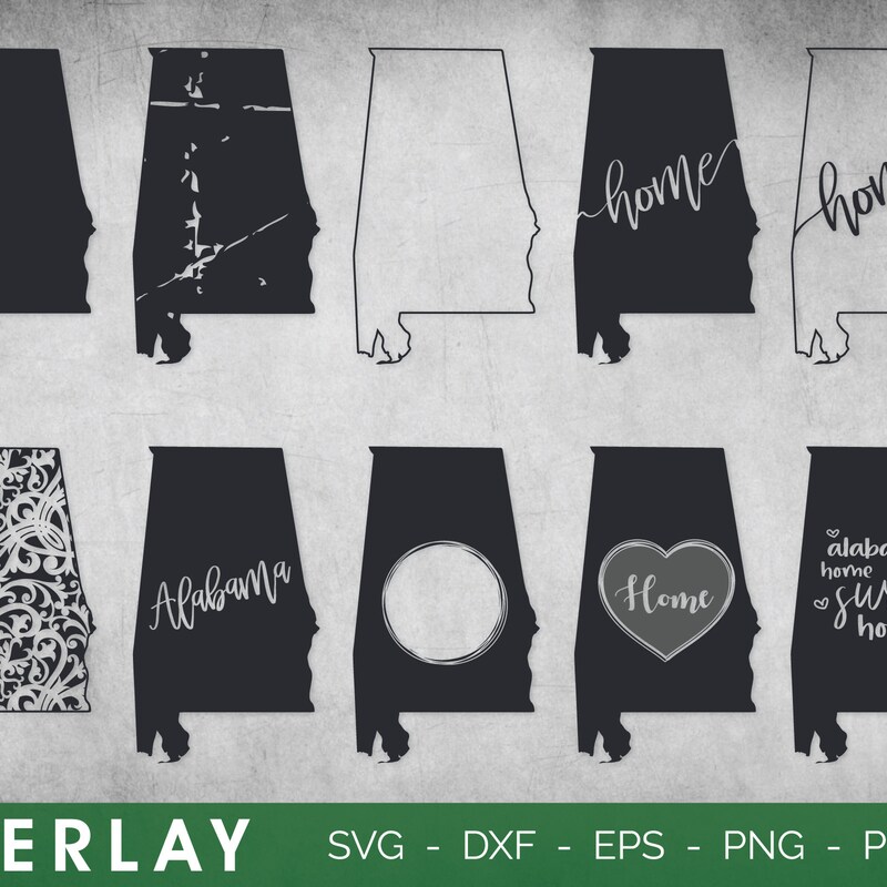 Alabama Monogram - Etsy