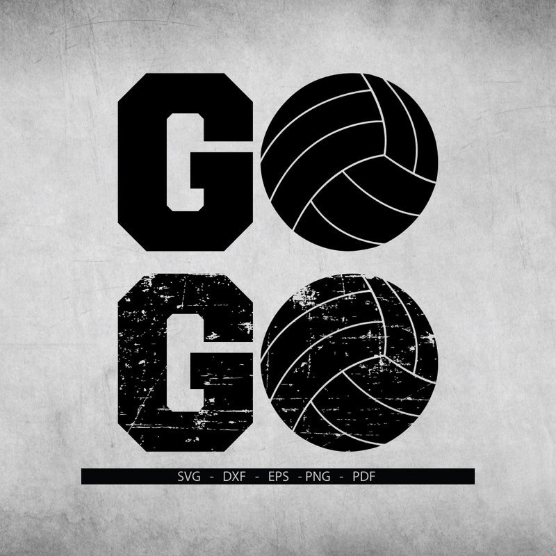 Volleyball Svg File - Etsy