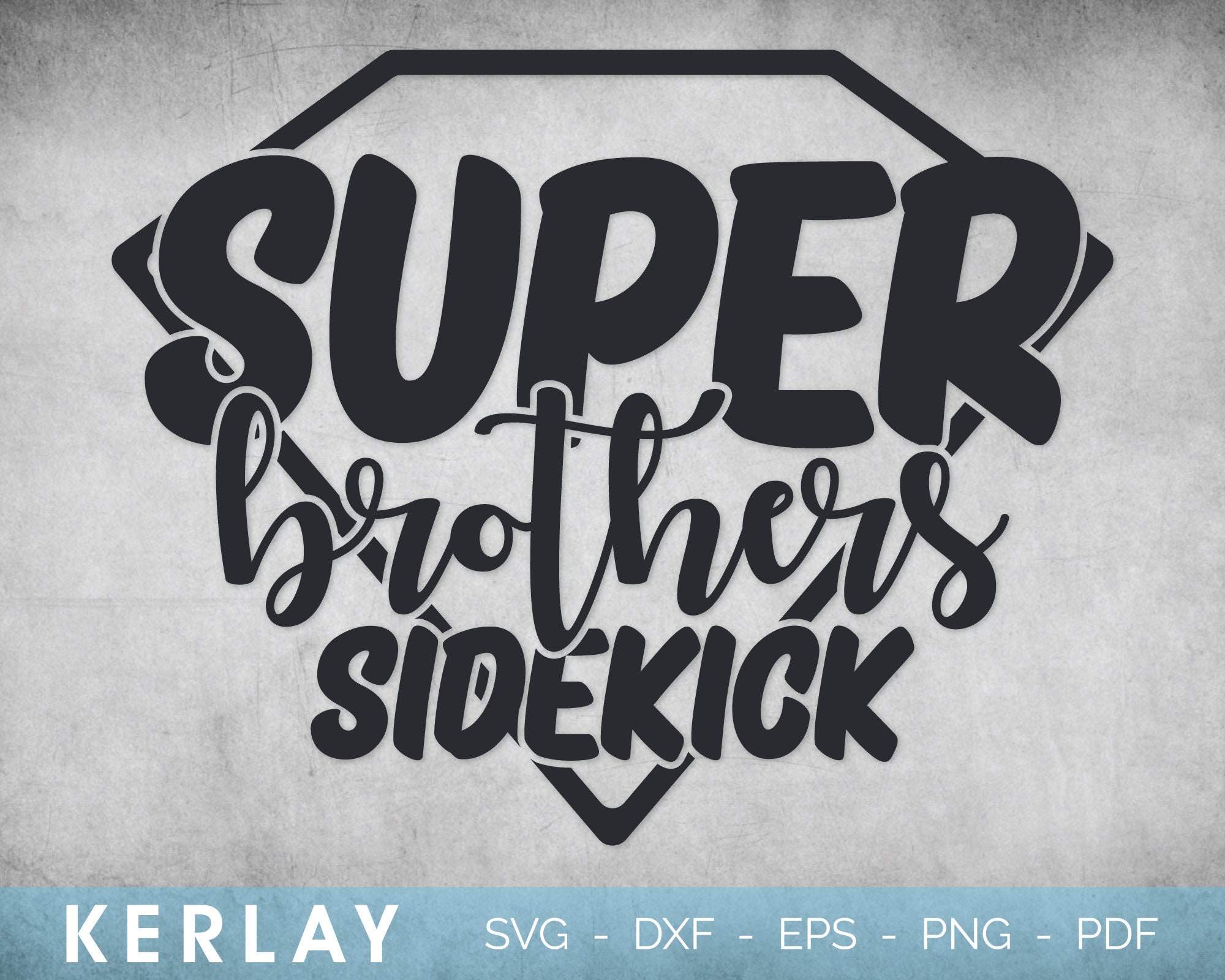 Super Brothers Sidekick SVG Instant Download Commercial - Etsy