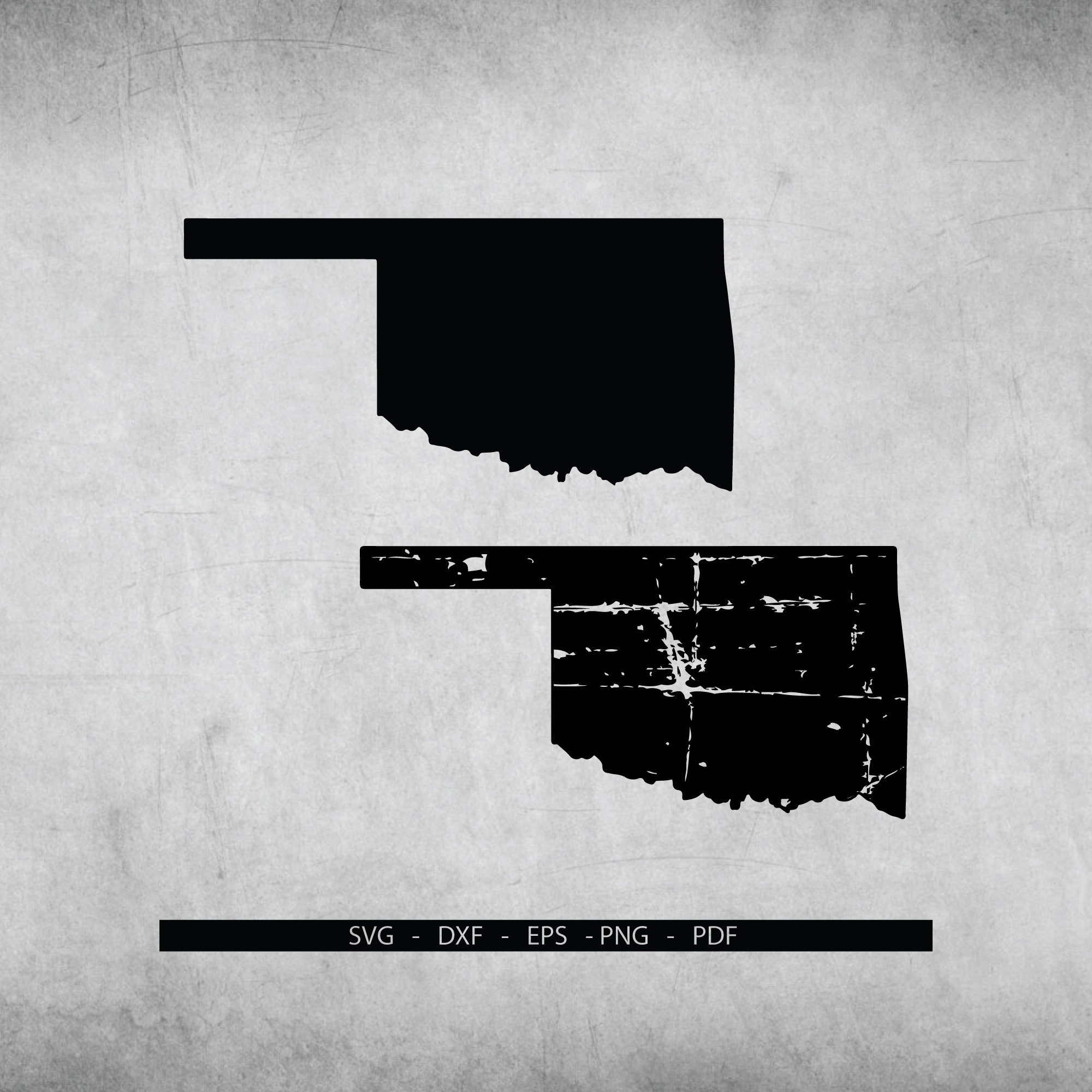 Oklahoma State SVG Bundle Oklahoma SVG Bundle Distressed - Etsy