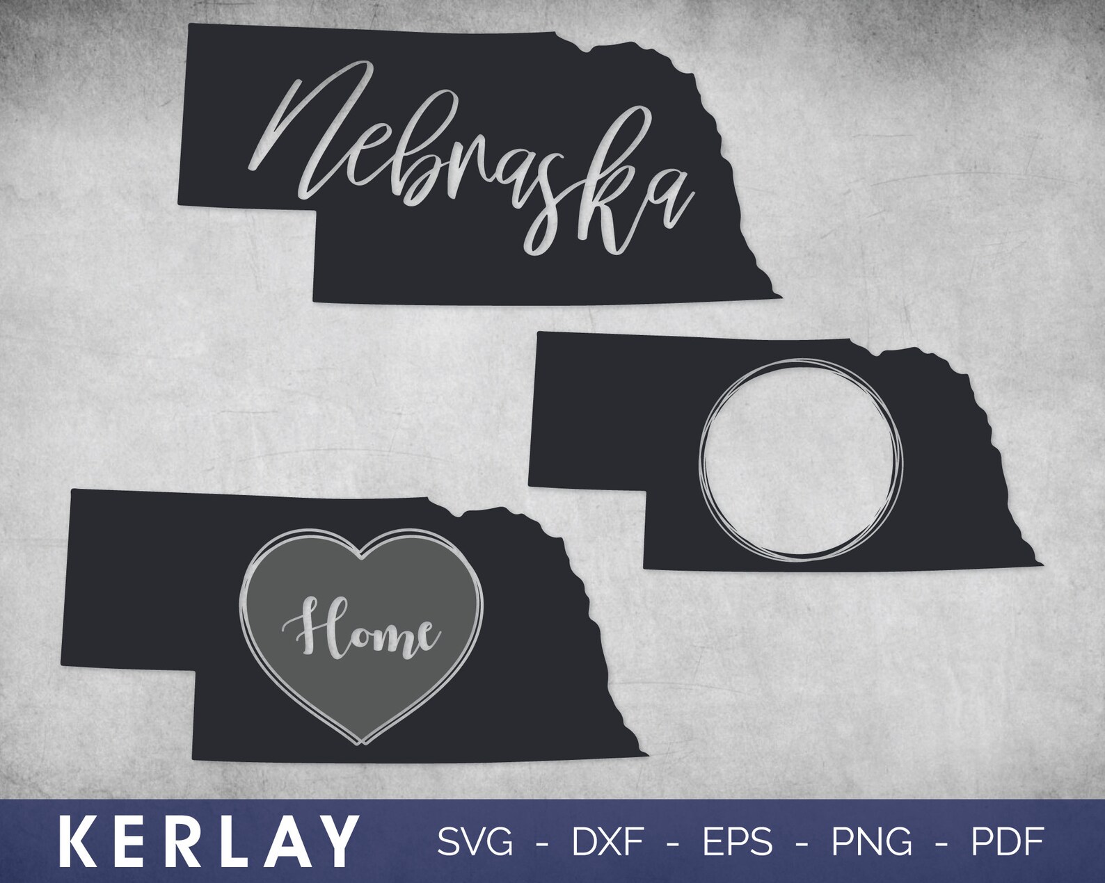 Nebraska State SVG Bundle Nebraska SVG Bundle Distressed - Etsy