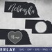 Nebraska State SVG Bundle, Nebraska SVG Bundle, Distressed Nebraska SVG ...