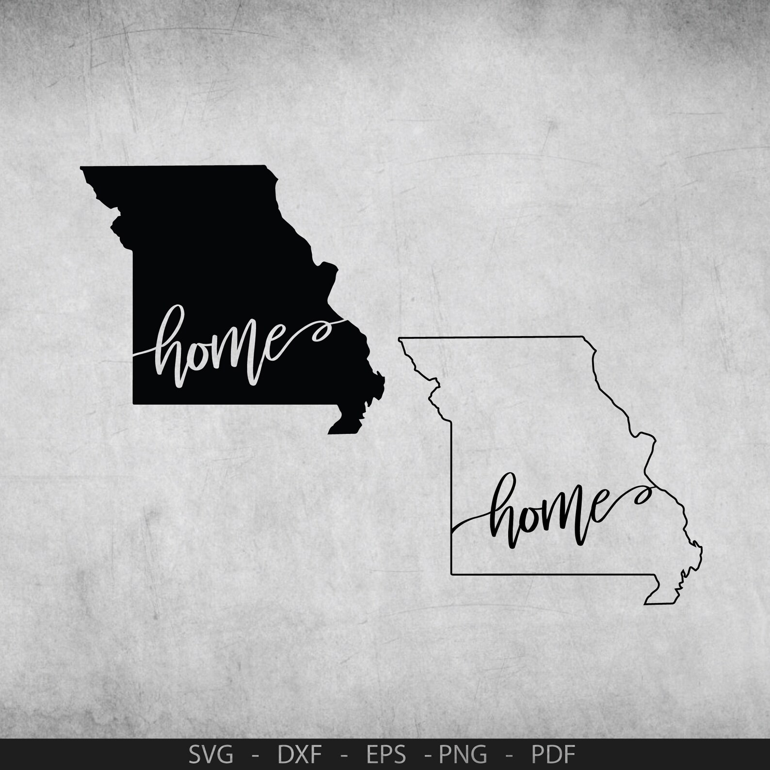 Missouri State SVG Bundle Missouri SVG Bundle Distressed | Etsy