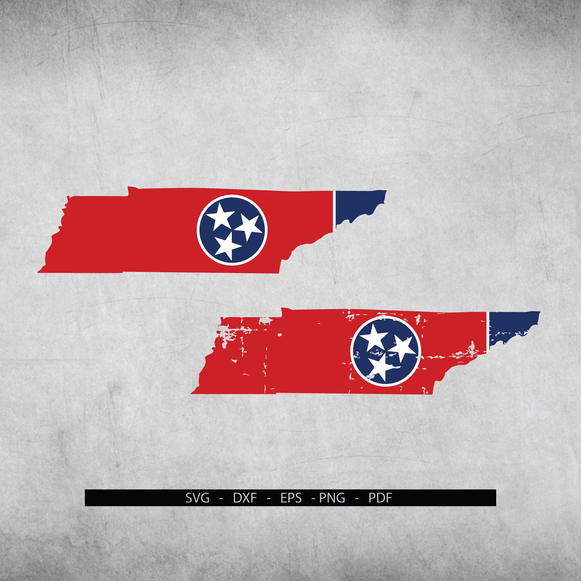 Tennessee State SVG Bundle Tennessee SVG Bundle Distressed | Etsy