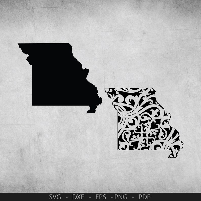 Missouri State SVG Bundle Missouri SVG Bundle Distressed - Etsy