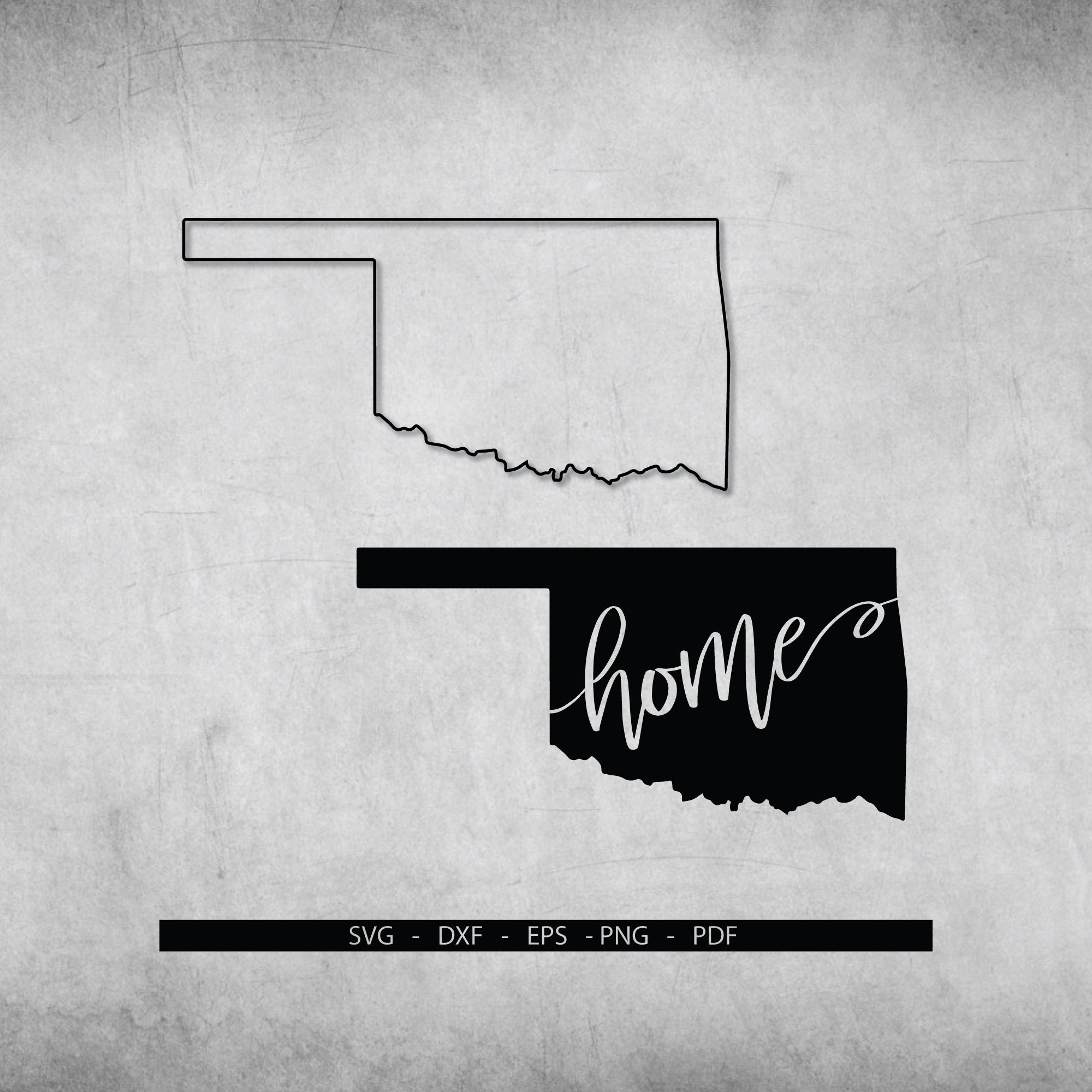 Oklahoma State SVG Bundle Oklahoma SVG Bundle Distressed - Etsy