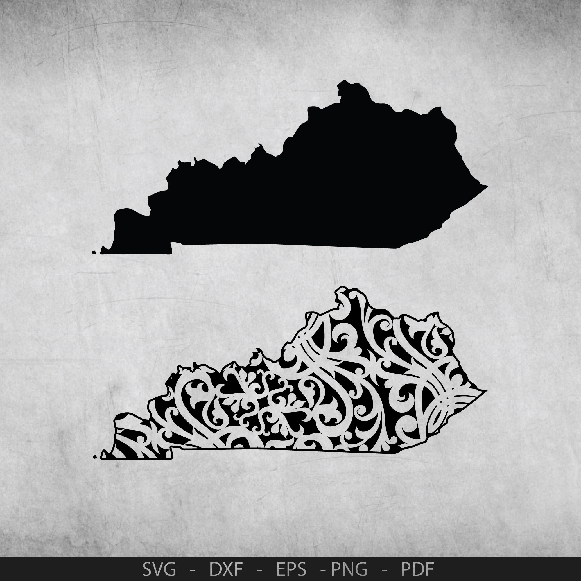 Kentucky State SVG Bundle Kentucky SVG Bundle Distressed - Etsy