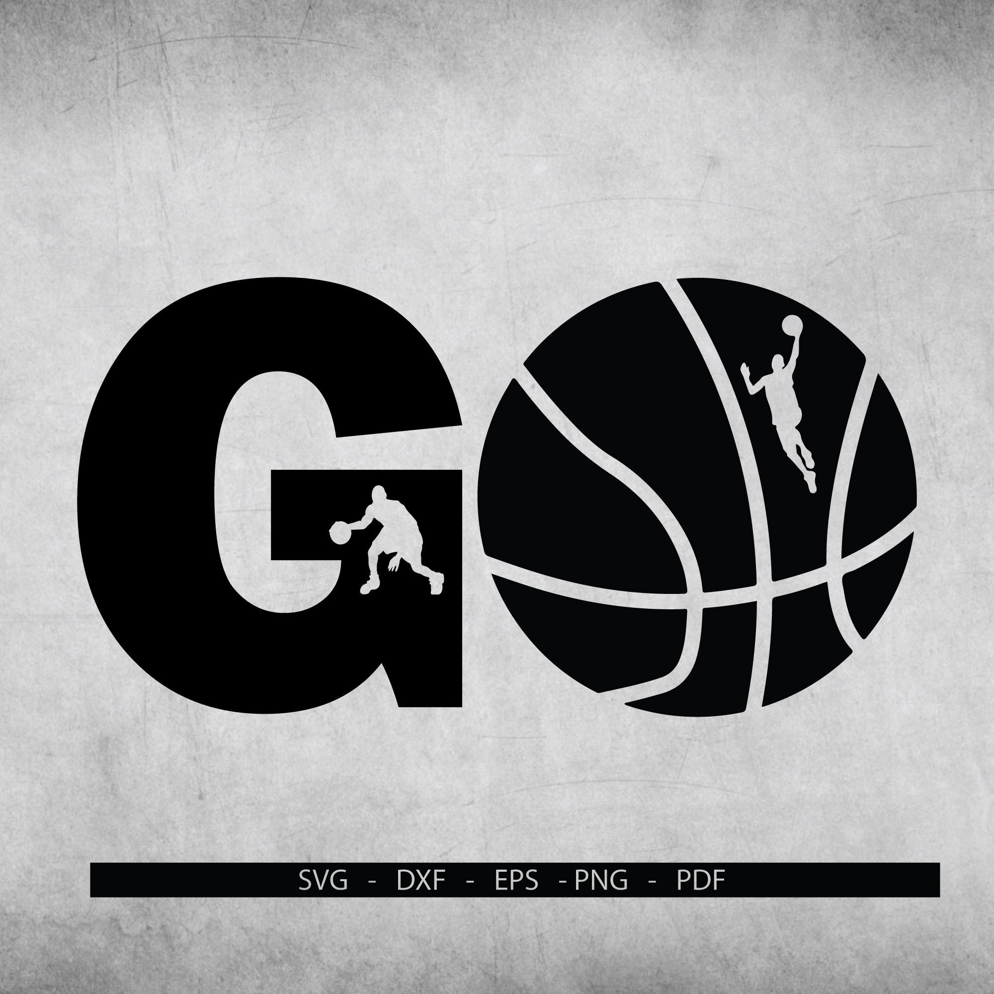 Basketball SVG File Go Basketball Svg Go Basketball Pack - Etsy