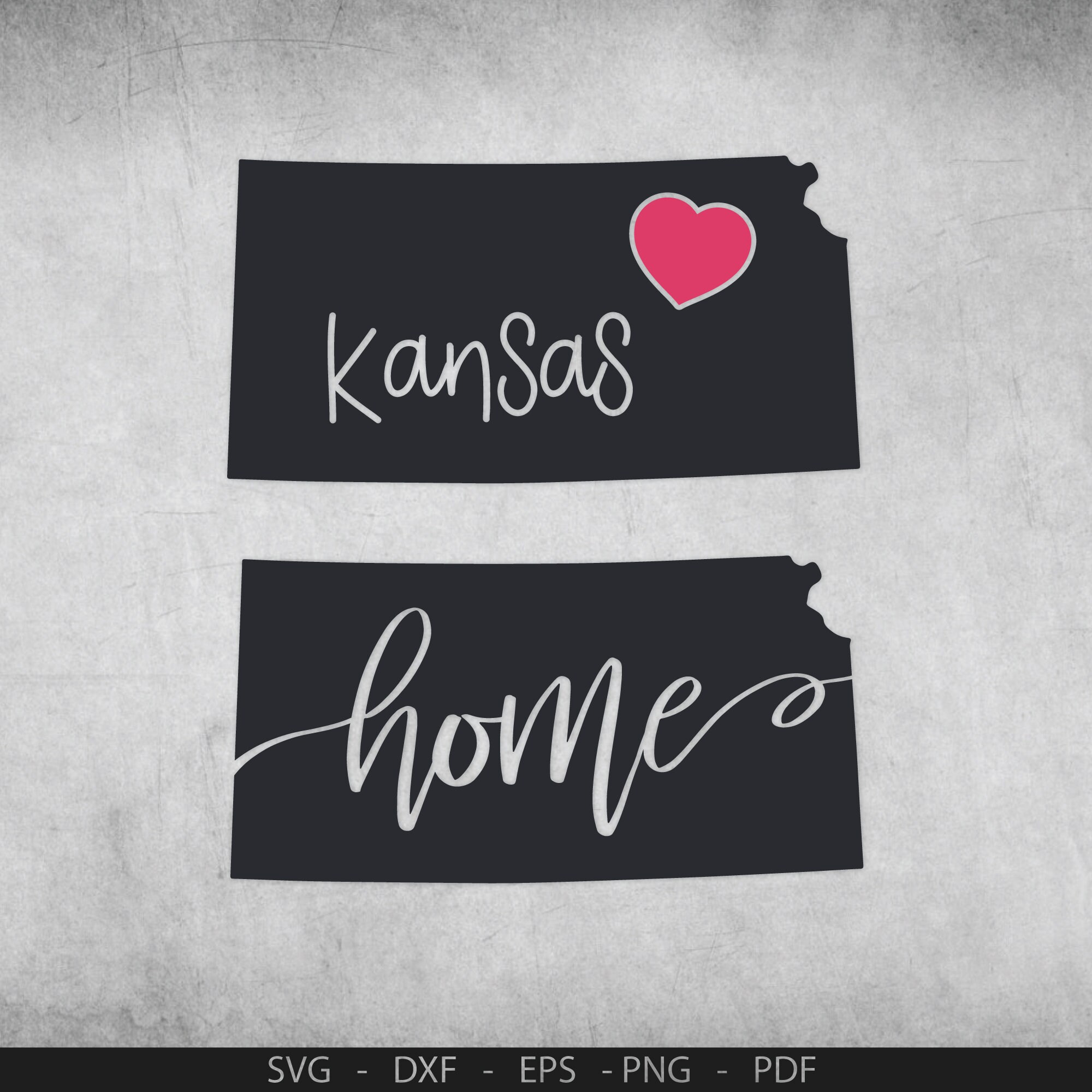 Kansas State SVG Bundle Kansas SVG Bundle Distressed Kansas | Etsy